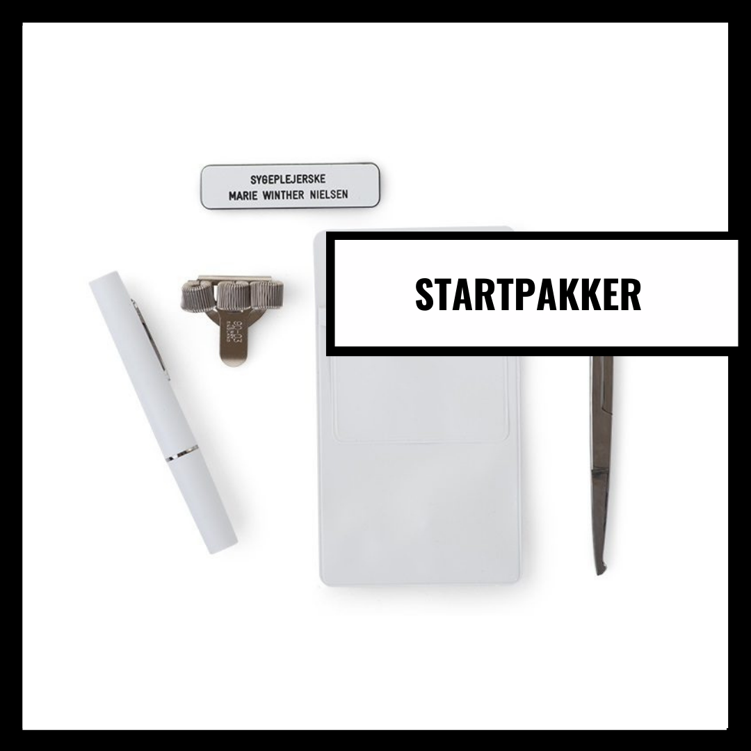 Få blodtryksapparat, stetoskop mv. i en samlet startpakke