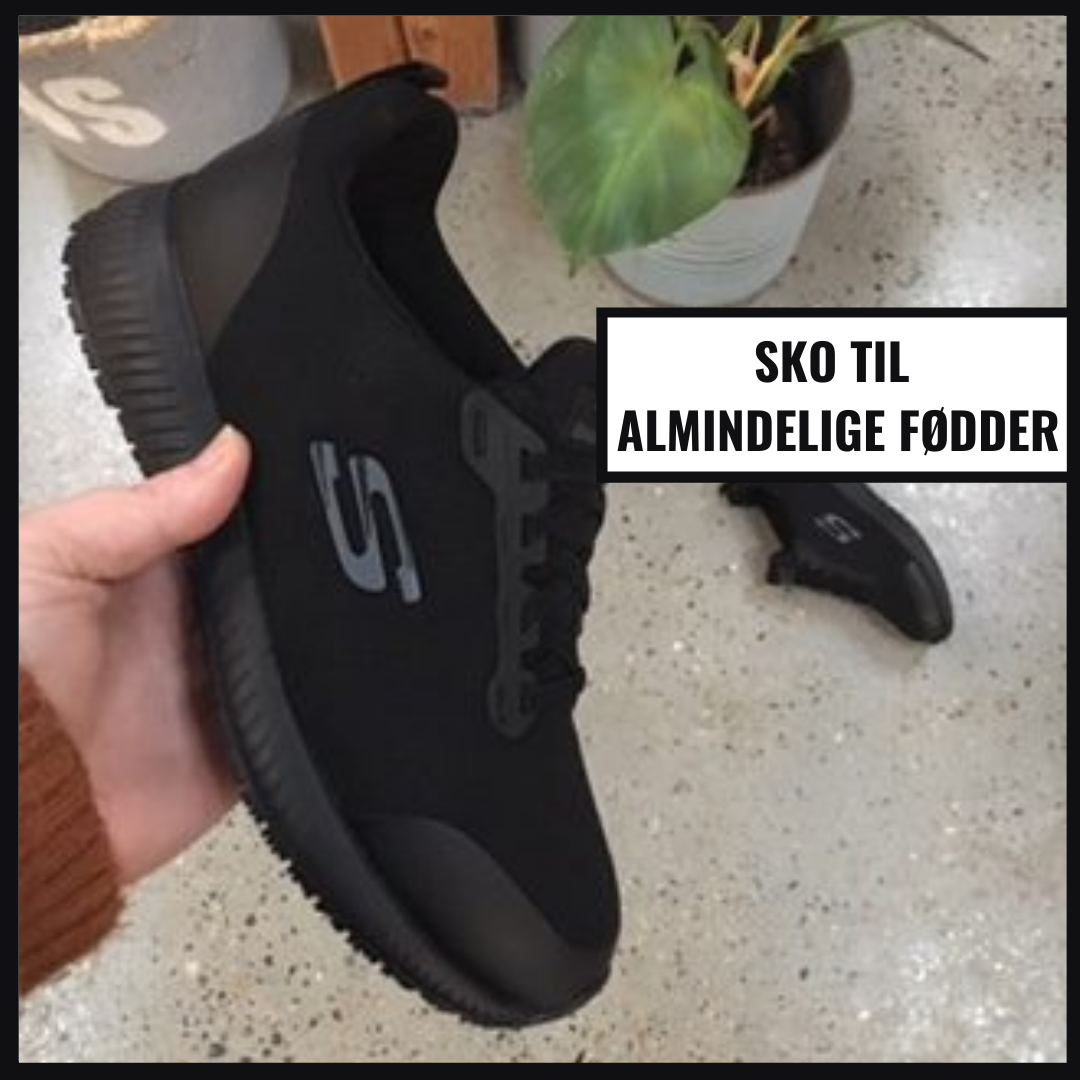 Sko til almindelige fødder. Kvalitets sko. Se udvalget af sko her